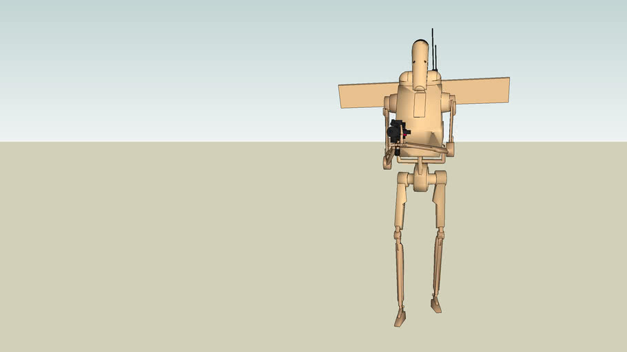 air battle droid | 3D Warehouse