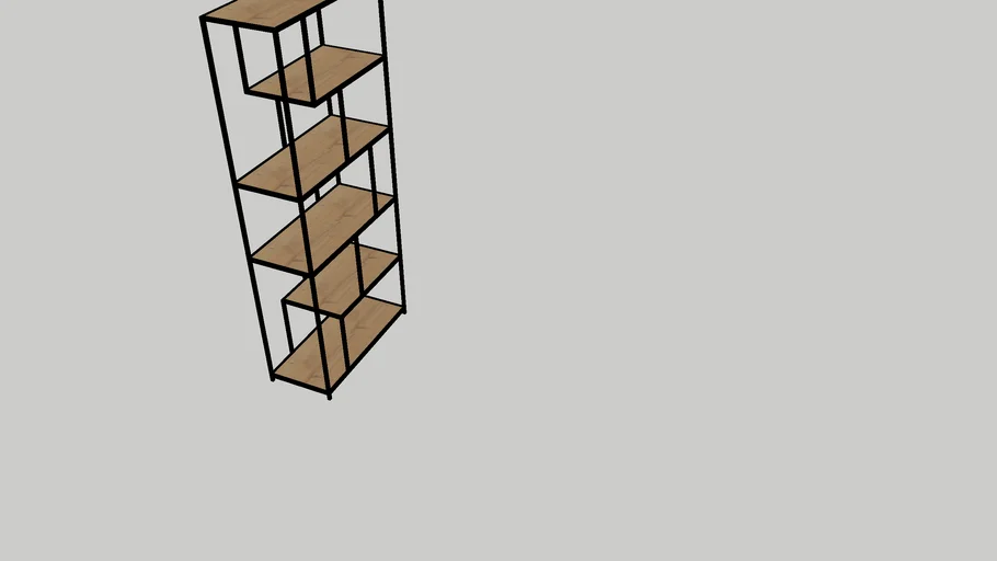 open cabinet, open kast | 3D Warehouse