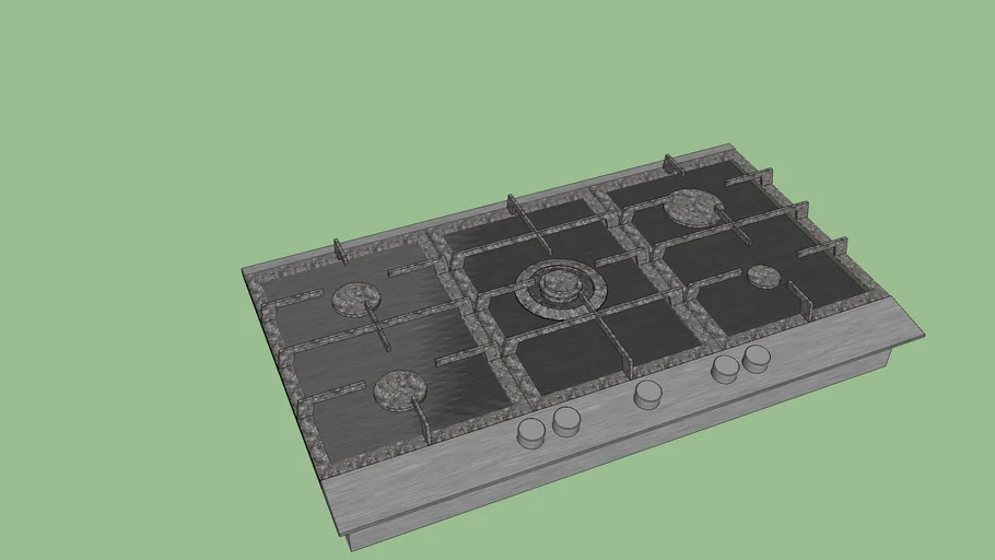 Gas Cooker FDV | 3D Warehouse