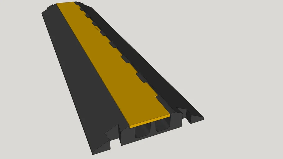 2-Bay Cable Cover | 3D Warehouse