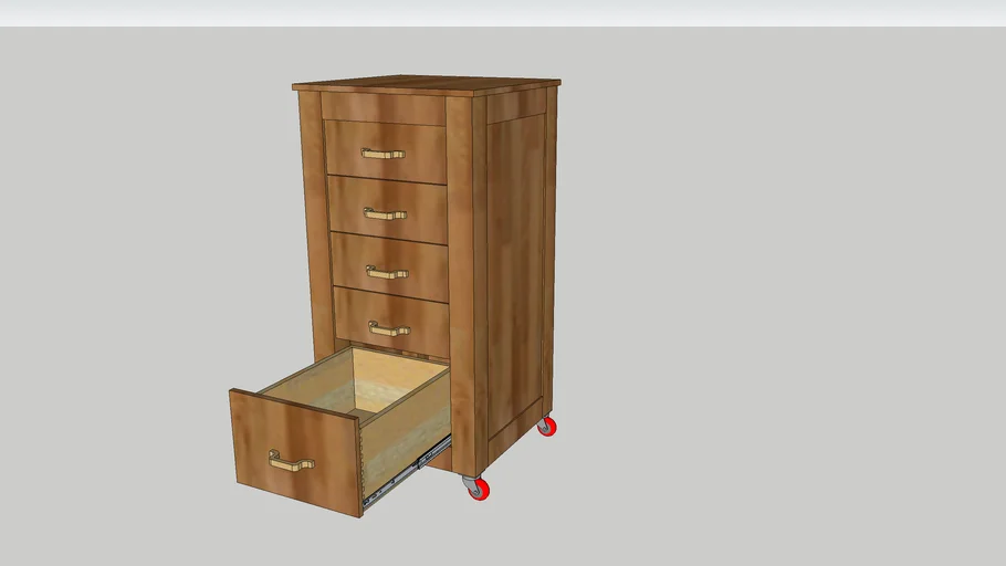 Chest With Drawers | 3D Warehouse