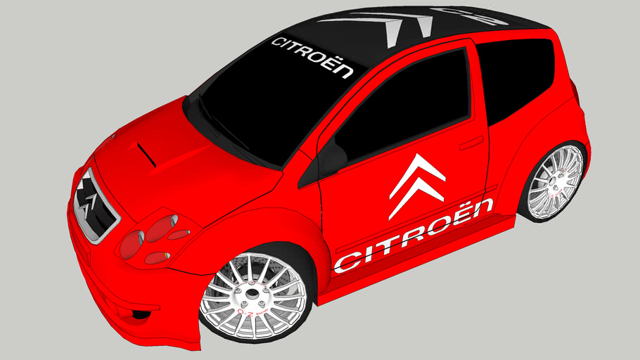 Modified Citroen C2 | 3D Warehouse