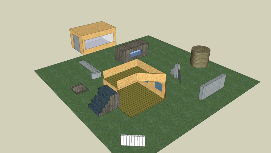 airsoft field | 3D Warehouse