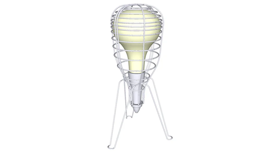 Lampe 'Cage rocket' | 3D Warehouse