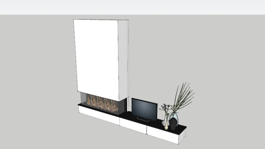 Modern fireplace | 3D Warehouse