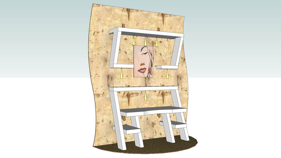 Writing-table set | 3D Warehouse