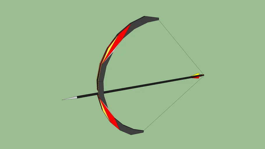 Bow and arrow | 3D Warehouse