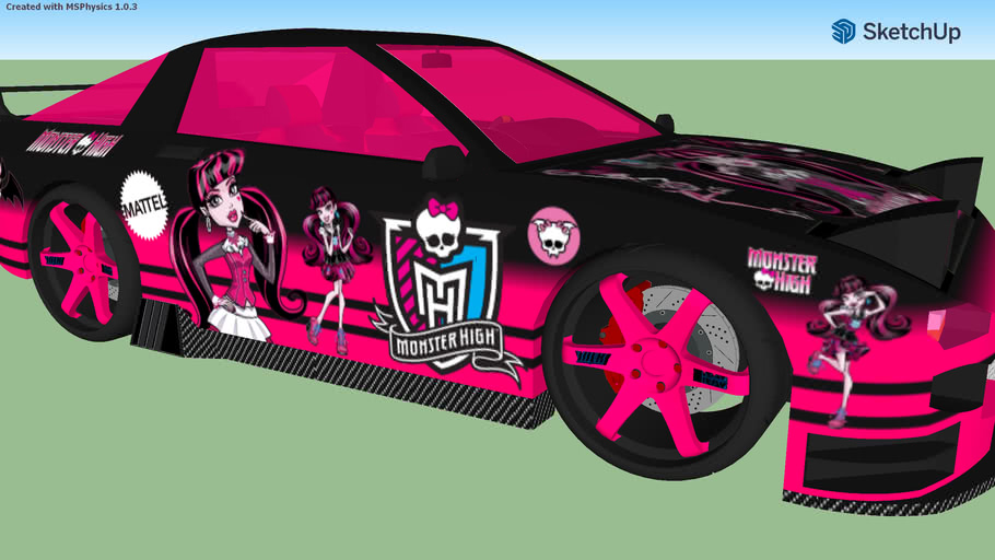 Monster High Draculaura Car | 3D Warehouse