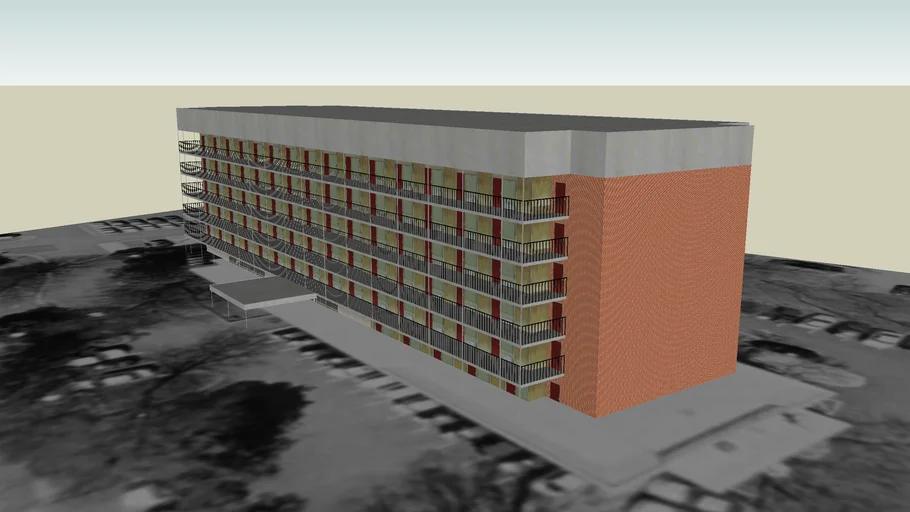 North Residence Hall | 3D Warehouse