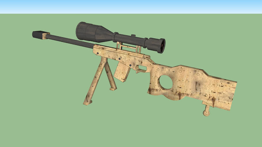L96 Sniper Rifle | 3D Warehouse