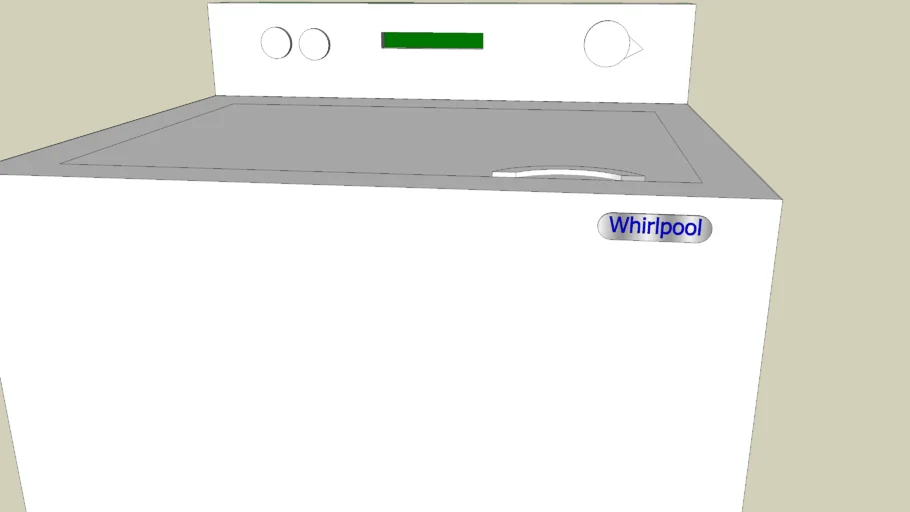 Washing machine | 3D Warehouse