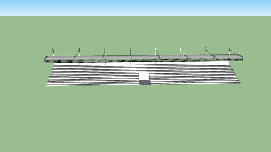 Grada estadios- Cubierta | 3D Warehouse