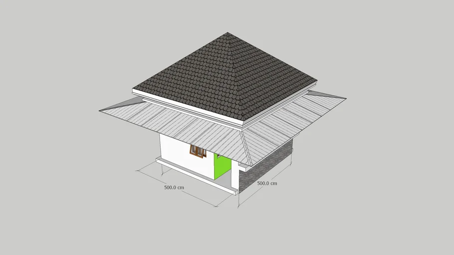 Pos Jaga | 3D Warehouse