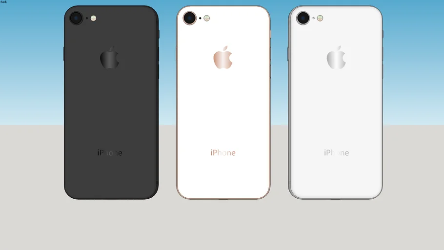 Apple iPhone 8 (All Colors) | 3D Warehouse
