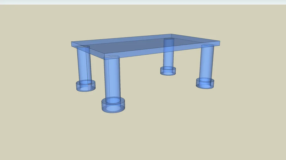 Glass Table | 3D Warehouse