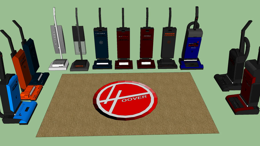 My Hoover Vacs | 3D Warehouse