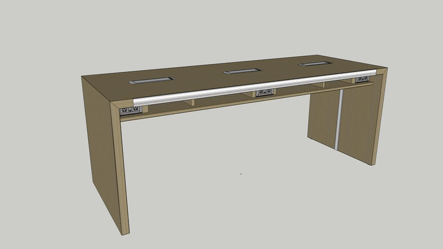 Table - PowerBar 96'w x 36'd x 37'h by Bernhardt Design | 3D Warehouse