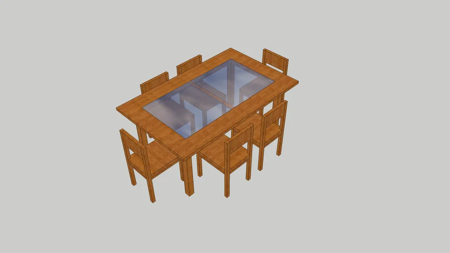 Comedor 6 personas | 3D Warehouse
