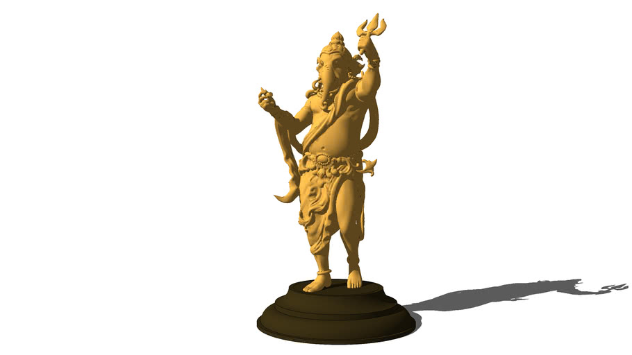 ganesh lowpoly full_SubTool1 | 3D Warehouse
