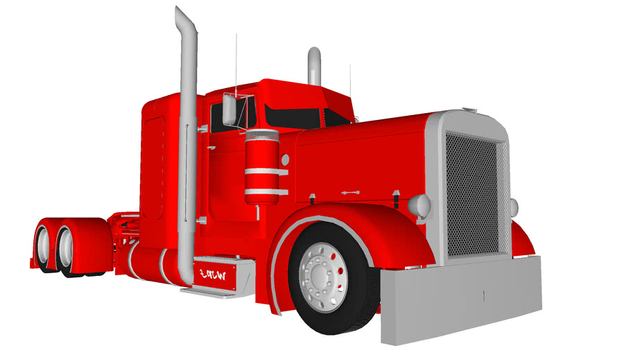 1955 Peterbilt 351 Custom | 3D Warehouse