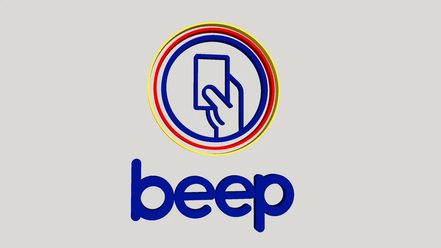 BEEP CARD LOGO | 3D Warehouse