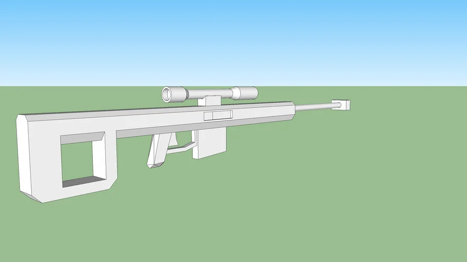 M82 Sniper Rifle | 3D Warehouse