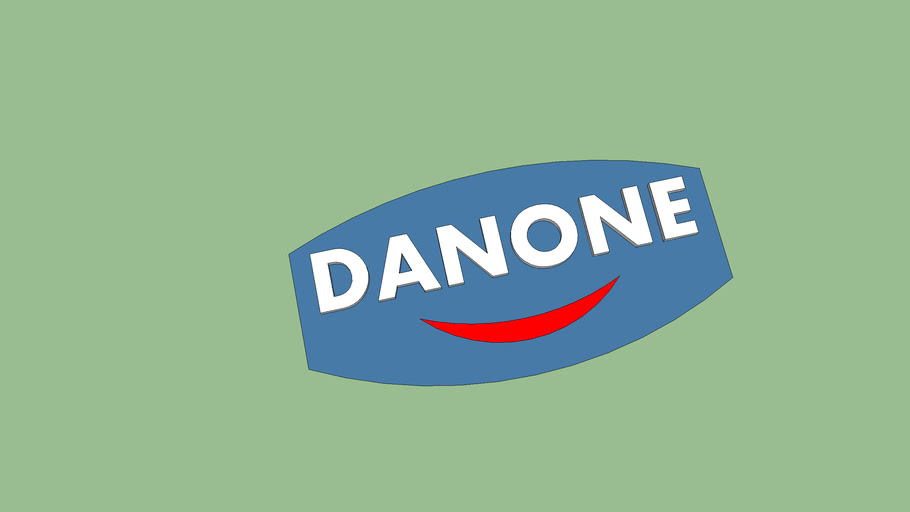 logo de danone | 3D Warehouse