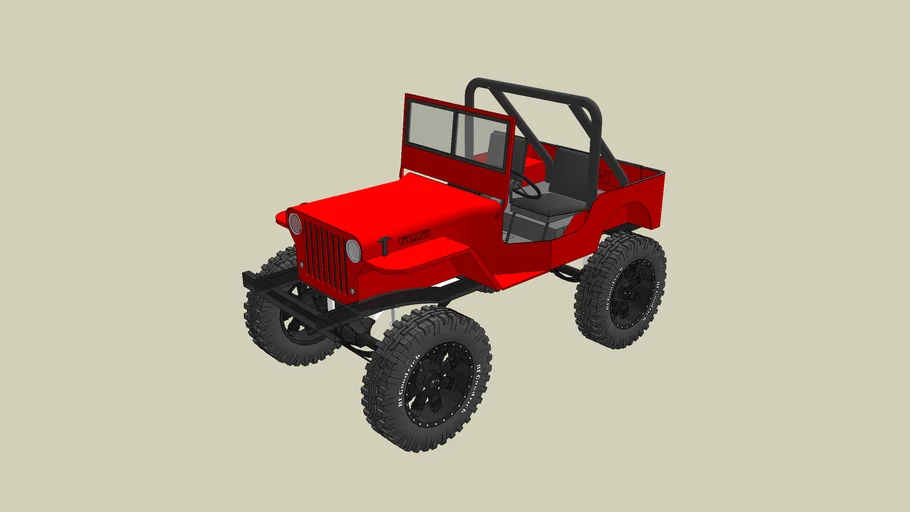 1947 willys JP (modified) | 3D Warehouse