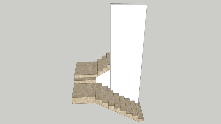 Stairs handrail idea only | 3D Warehouse