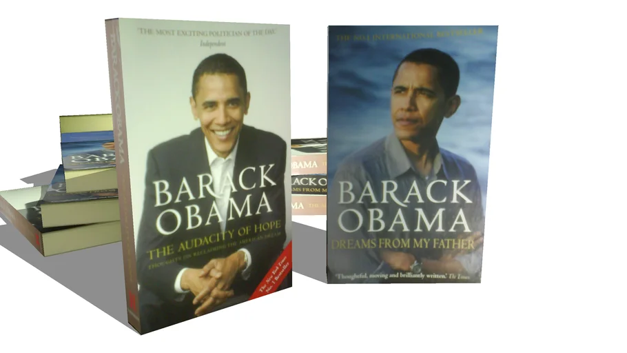 Barack Obama Biography Books | 3D Warehouse