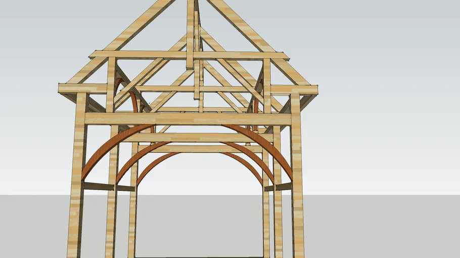 MJ Moore - Ell Timber Frame Design | 3D Warehouse