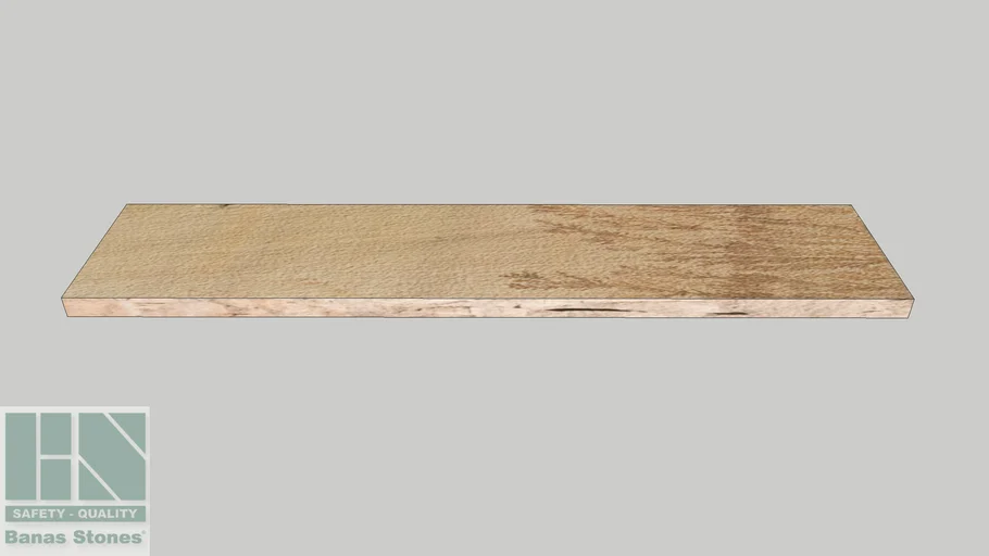 Banas Stones Premium Natural Wall Coping - 16' x 72' - Banas Fossil RF1 ...