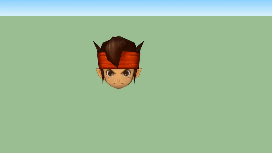 Endou Mamoru (Mark Evans) Face | 3D Warehouse