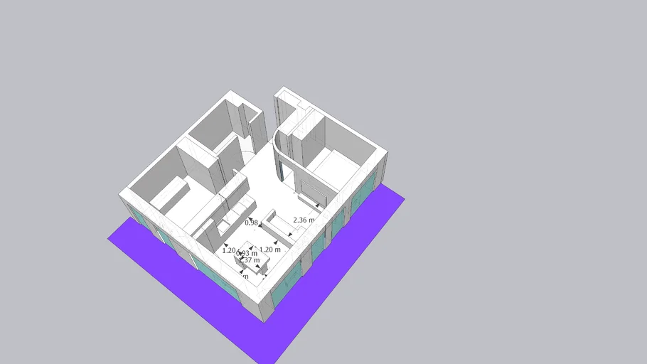 flat plan | 3D Warehouse