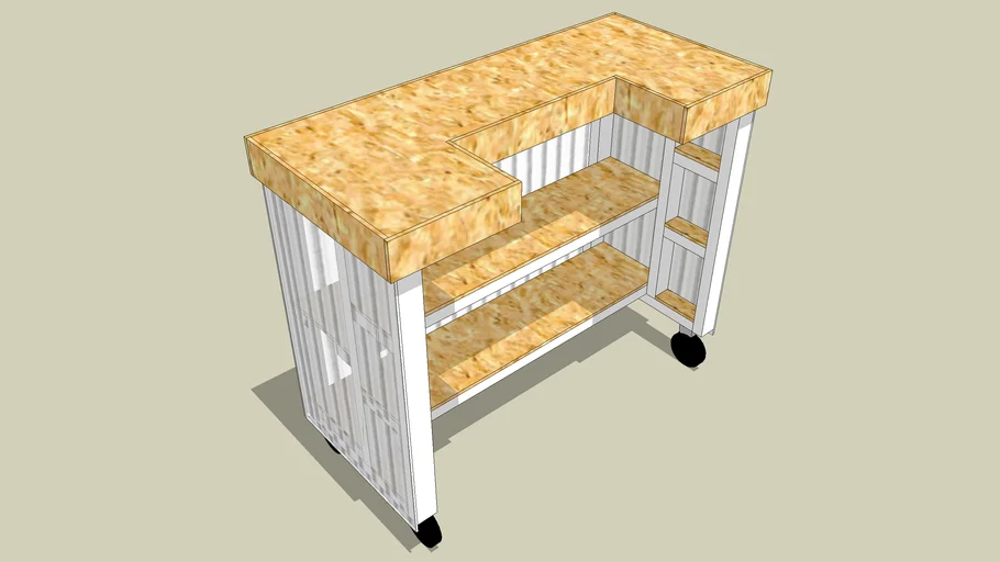 Readymade 23 Portable Outdoor Bar | 3D Warehouse
