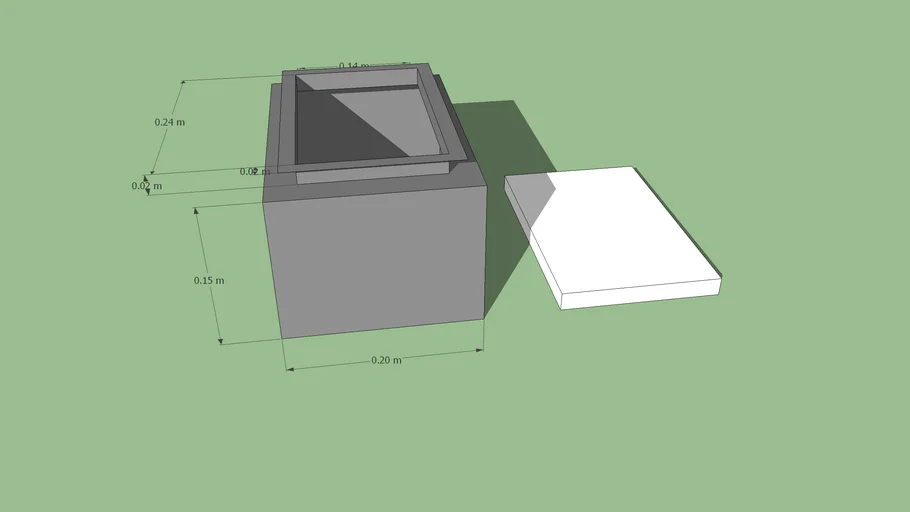 caja doble fondo | 3D Warehouse