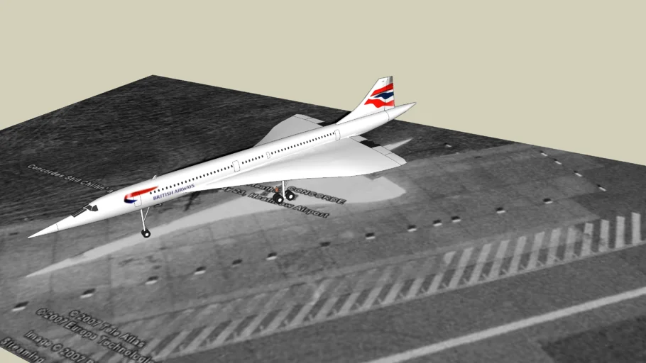 Concorde | 3D Warehouse