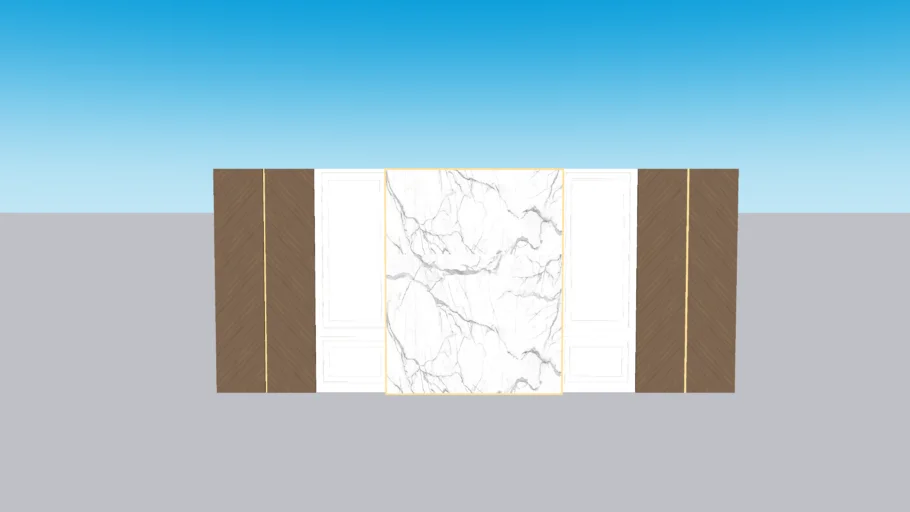 Bad wall panel | 3D Warehouse