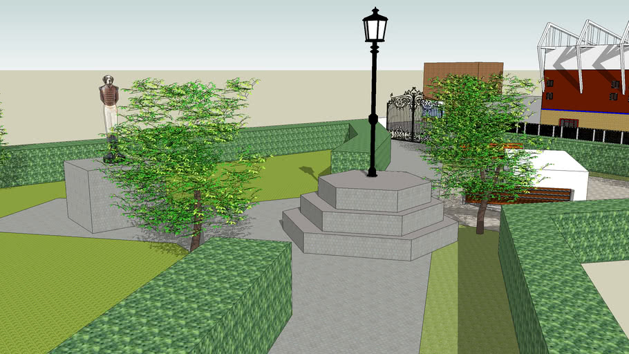 Turf Moor Memorial Garden | 3D Warehouse