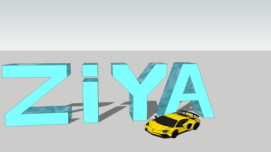 Ziya 3D naam | 3D Warehouse