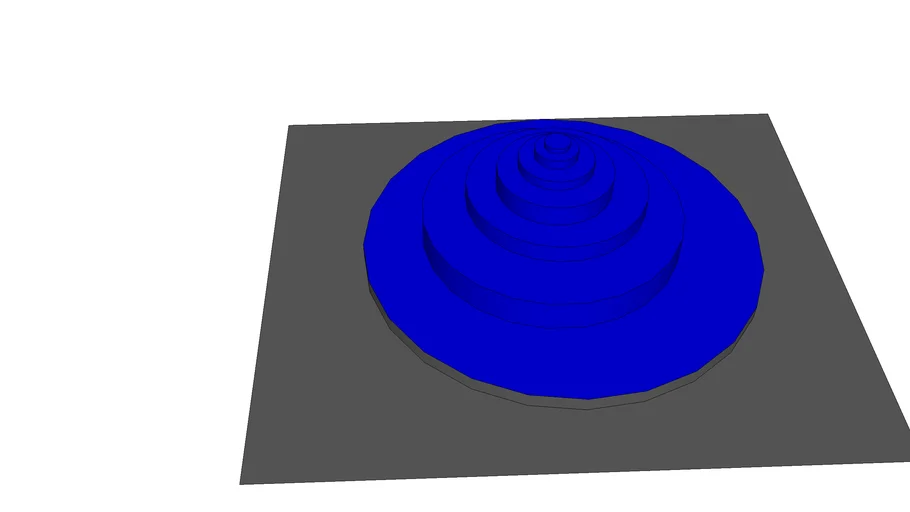 fautain | 3D Warehouse