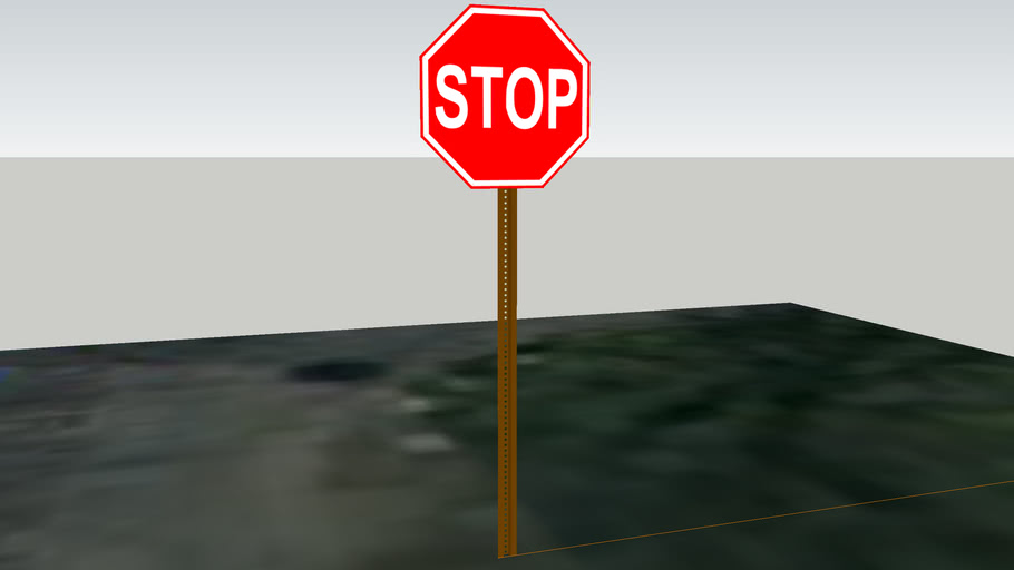 Stop Sign | 3D Warehouse