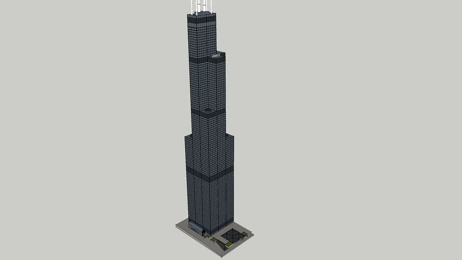 Willis Tower, Chicago, Illinois | 3D Warehouse