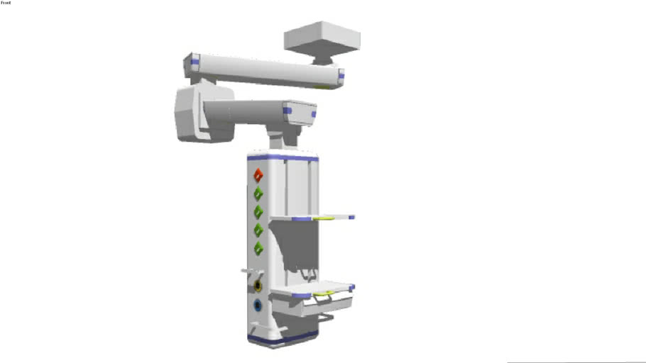 Dräger Movita Ceiling Arm System | 3D Warehouse