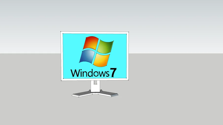 Desktop Computer Monitor | 3D Warehouse