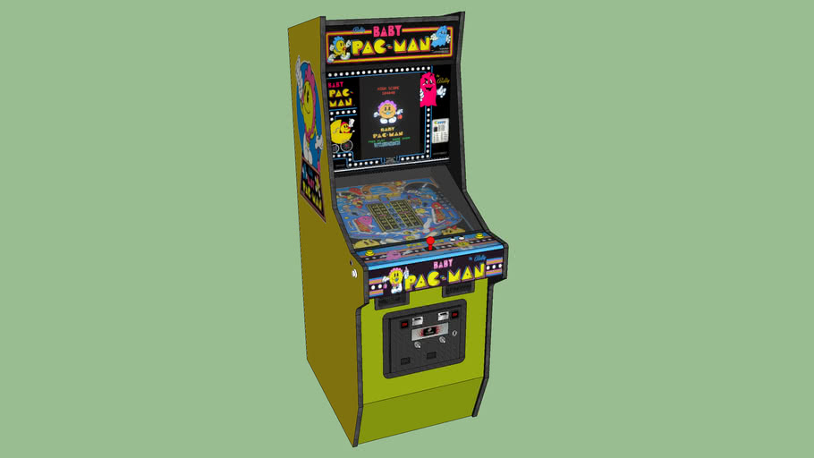 Baby Pac-Man Arcade Game | 3D Warehouse