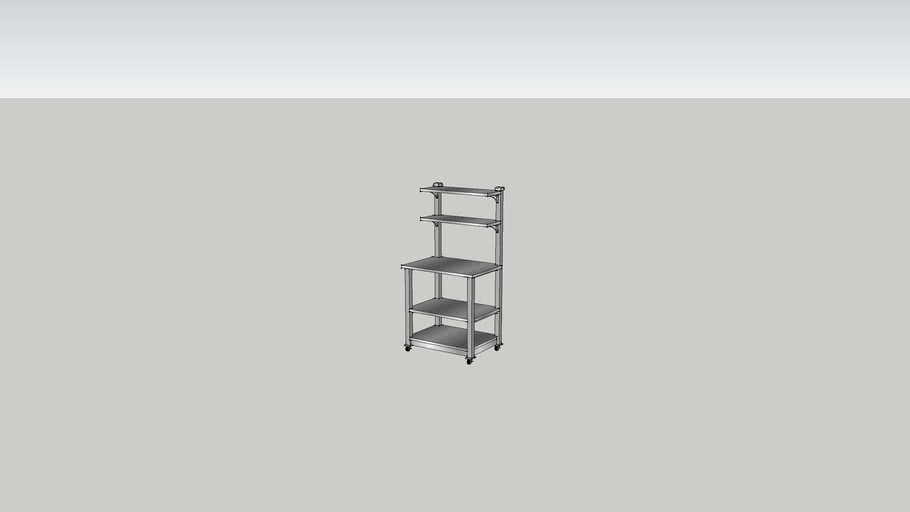 bakers rack | 3D Warehouse