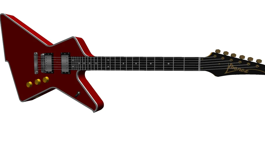 Guitar Ibanez Destroyer II | 3D Warehouse