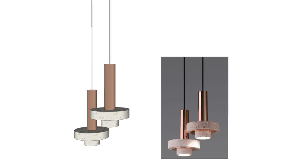 Modern light 01 | 3D Warehouse