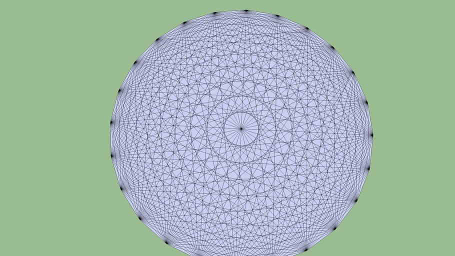 Geodesic circle | 3D Warehouse